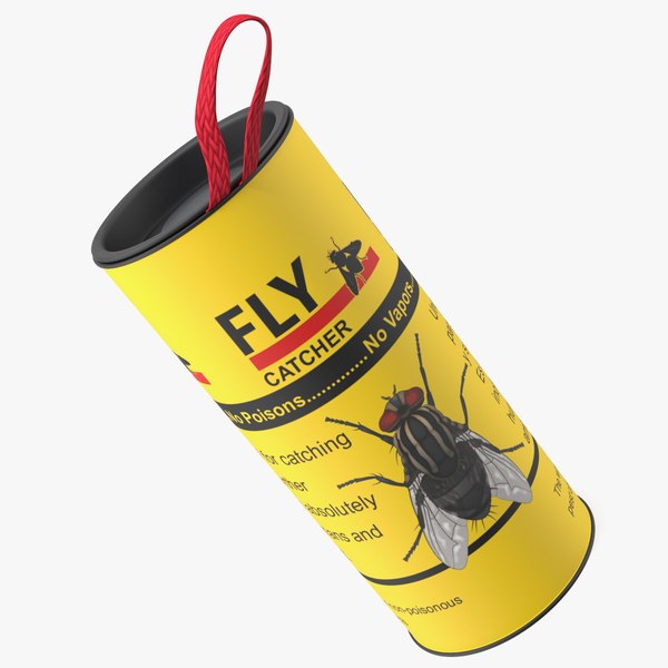 modelo 3d Fly Tape Paper Closed - TurboSquid 2110815