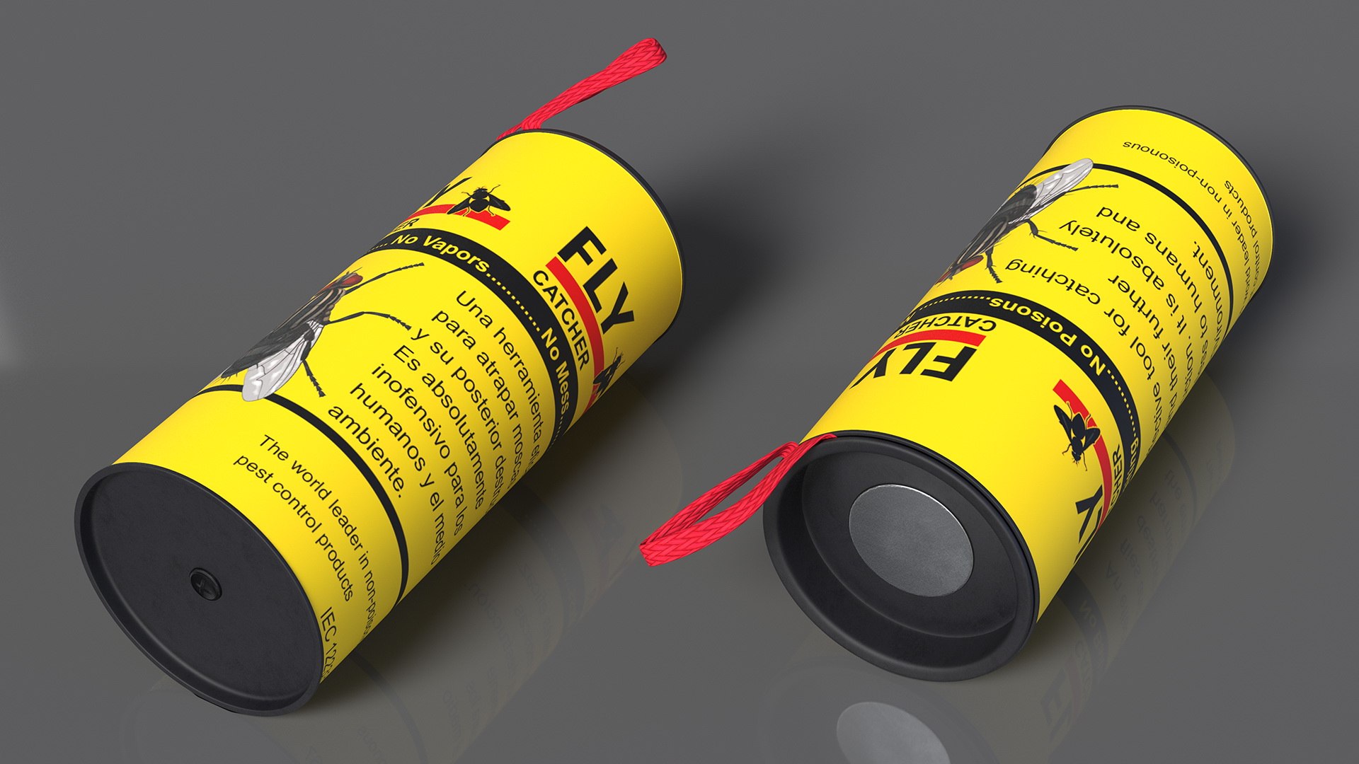 3D Fly Tape Paper Closed Model - TurboSquid 2110815
