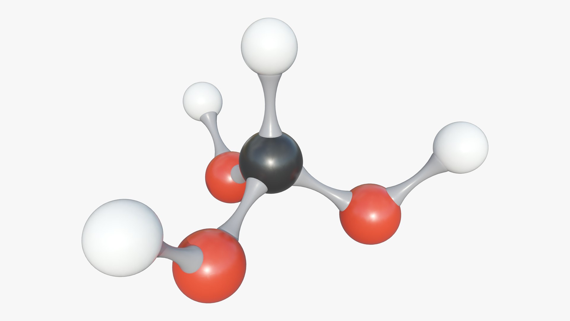 3D Orthoformic Acid Molecule With PBR 4K 8K Model - TurboSquid 1944960