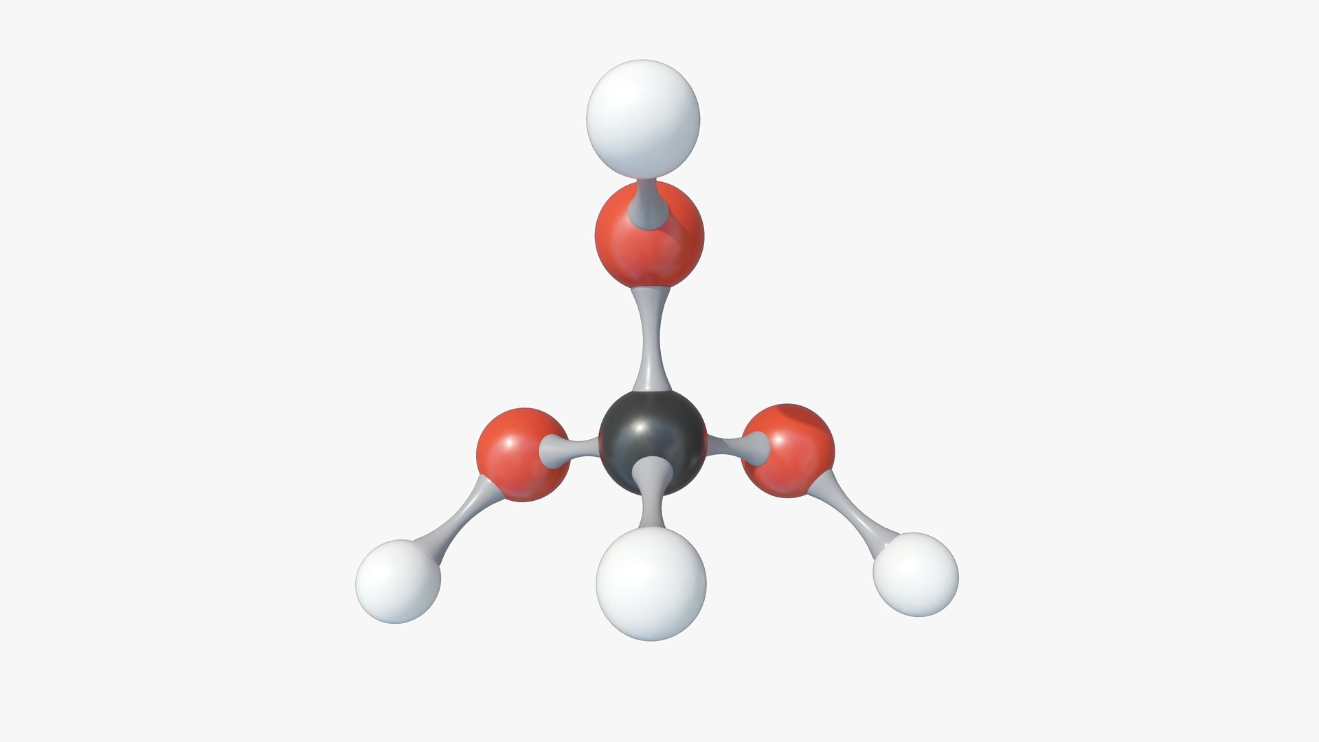 3D Orthoformic Acid Molecule With PBR 4K 8K Model - TurboSquid 1944960