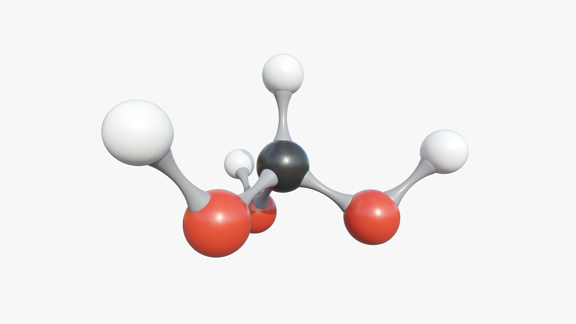 3D Orthoformic Acid Molecule With PBR 4K 8K Model - TurboSquid 1944960