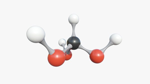 3D Orthoformic Acid Molecule With PBR 4K 8K model - TurboSquid 1944960