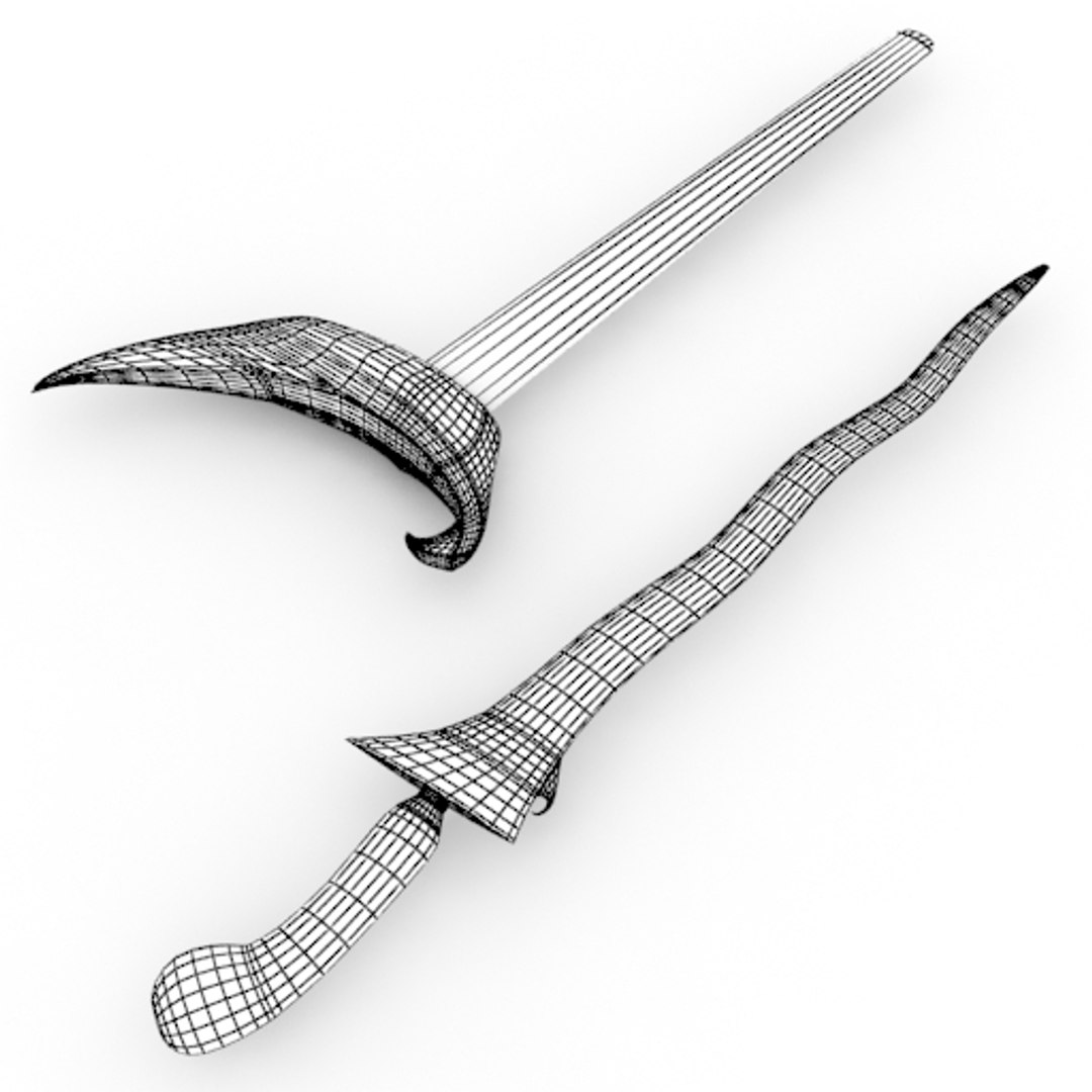 3D Model Keris Traditional Javanese Sword - TurboSquid 1296106