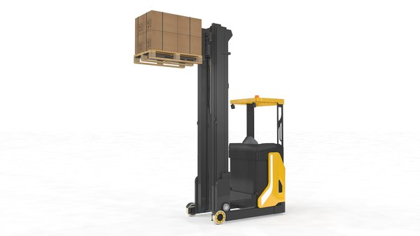 3D reach stacker - TurboSquid 1705325