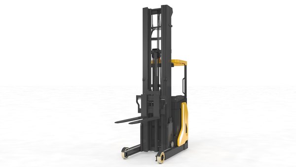 3D reach stacker - TurboSquid 1705325