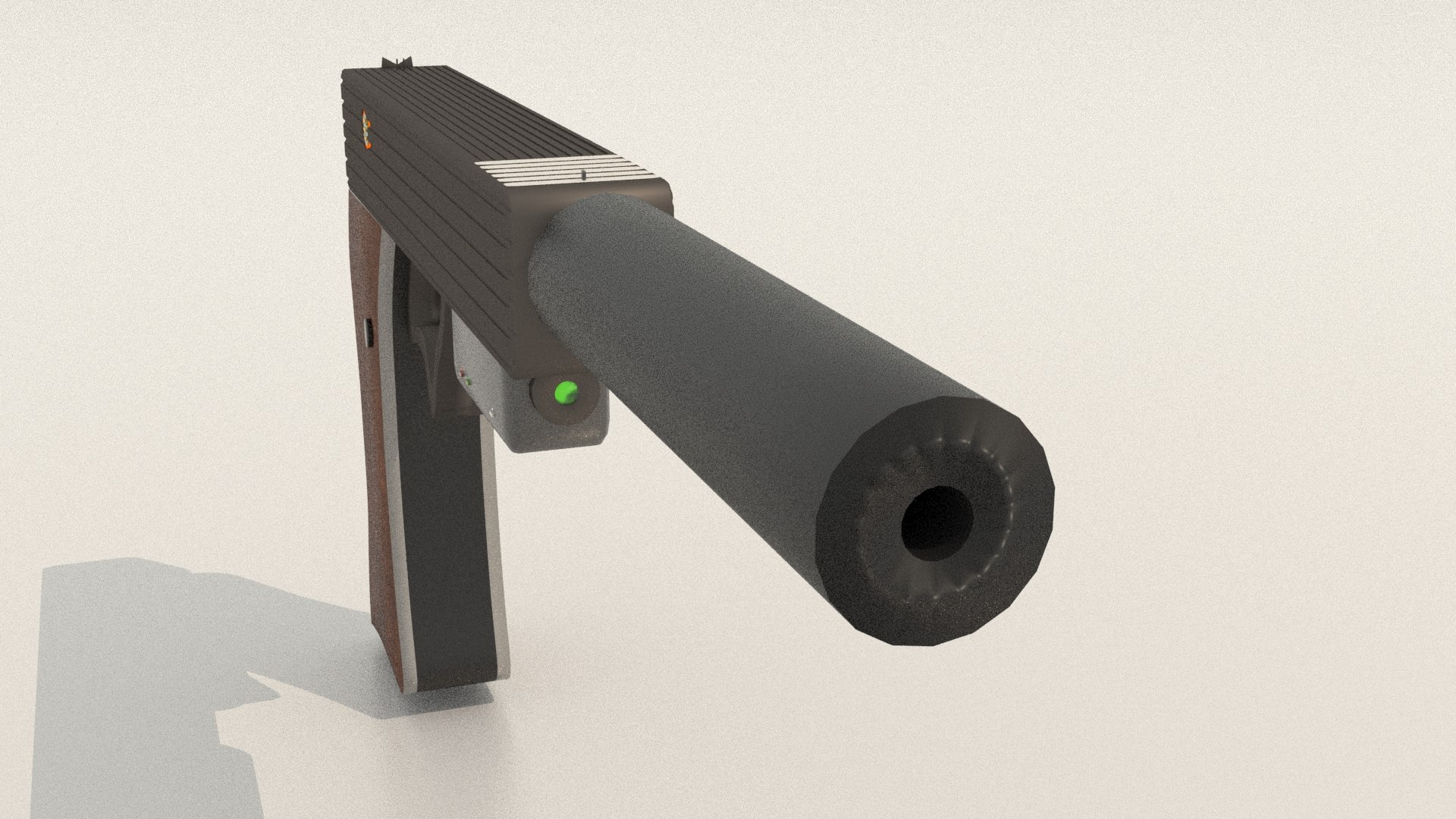 Pistol 3D model - TurboSquid 2125174