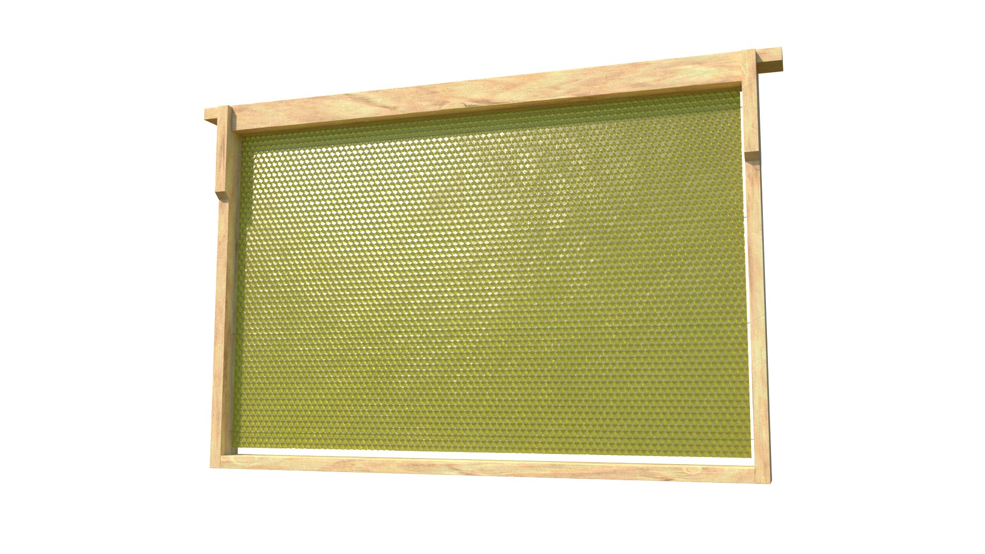 3D Model Wax Foundation Honeycombs - TurboSquid 1490135