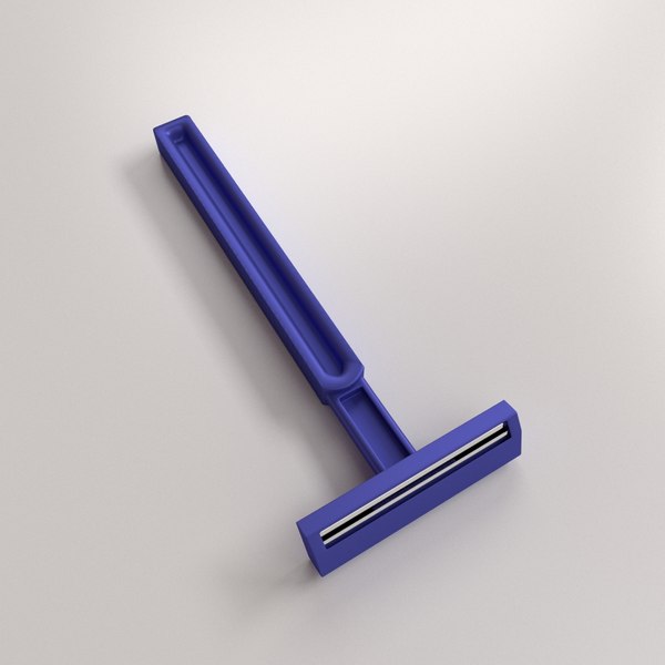 razor blade 3d model