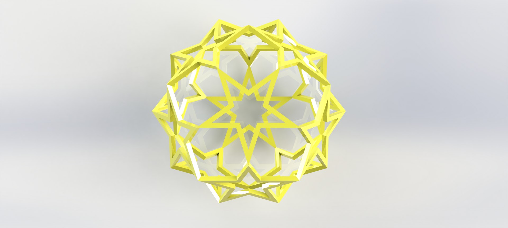 3d Model Christmas Decoration Star