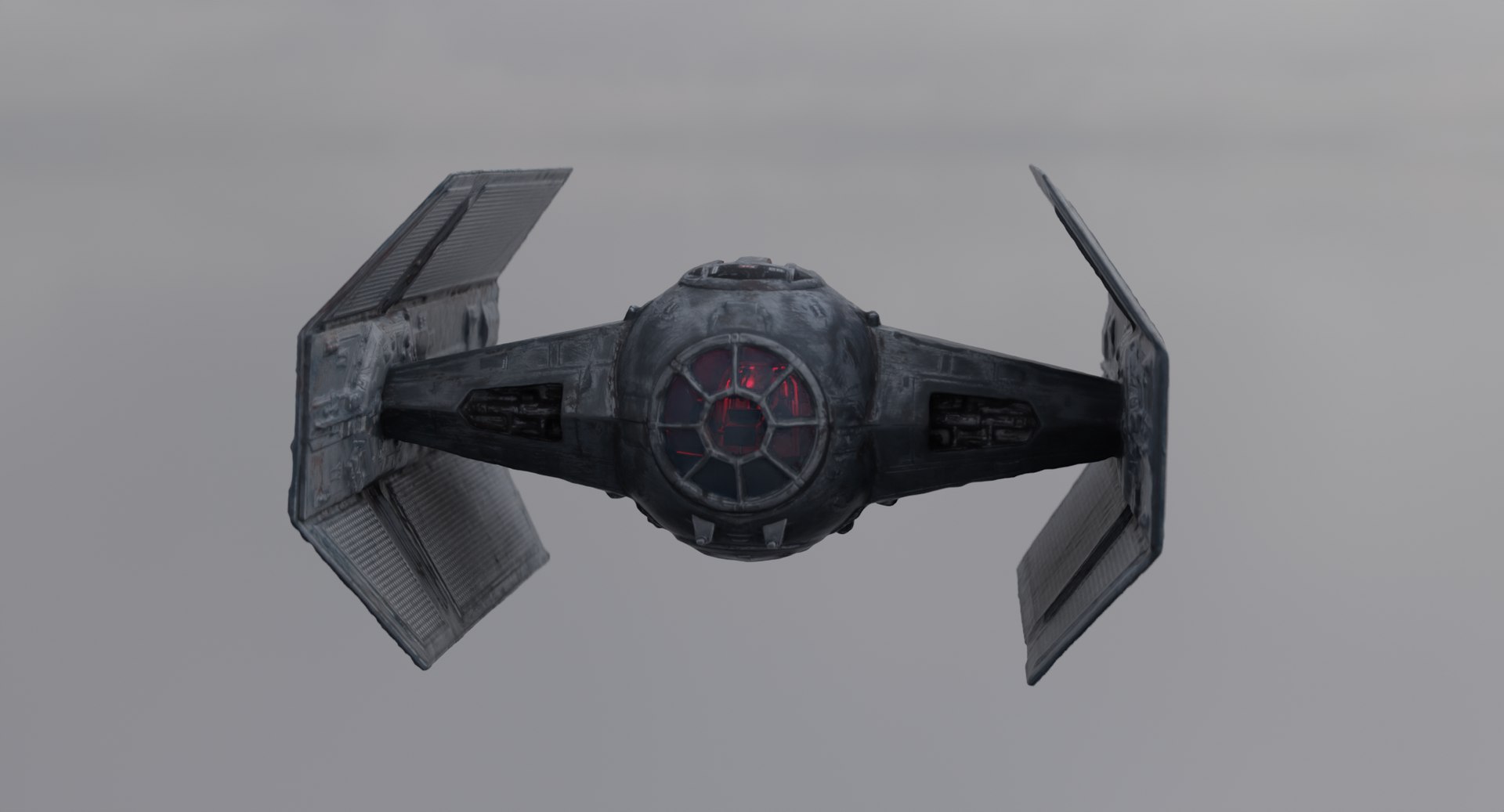 3D Darth Vader Tie Fighter - Star Wars Model - TurboSquid 2105005