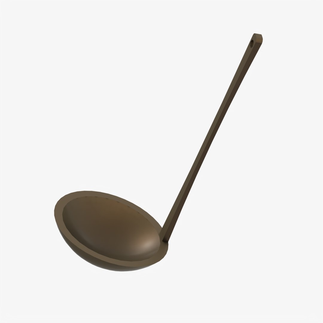 Kitchen ladle 3D model - TurboSquid 2057023