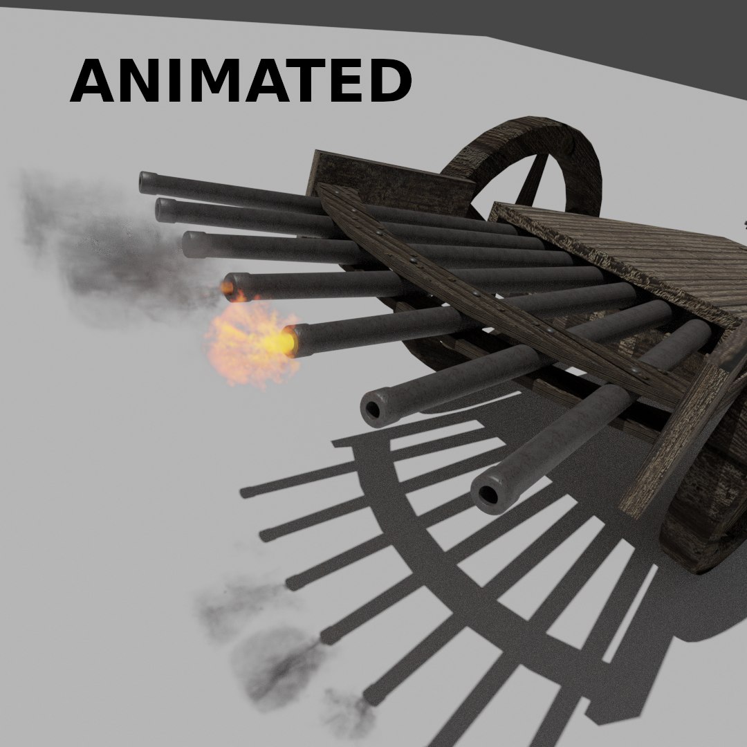 3D Machine Gun Leonardo Da - TurboSquid 1467177