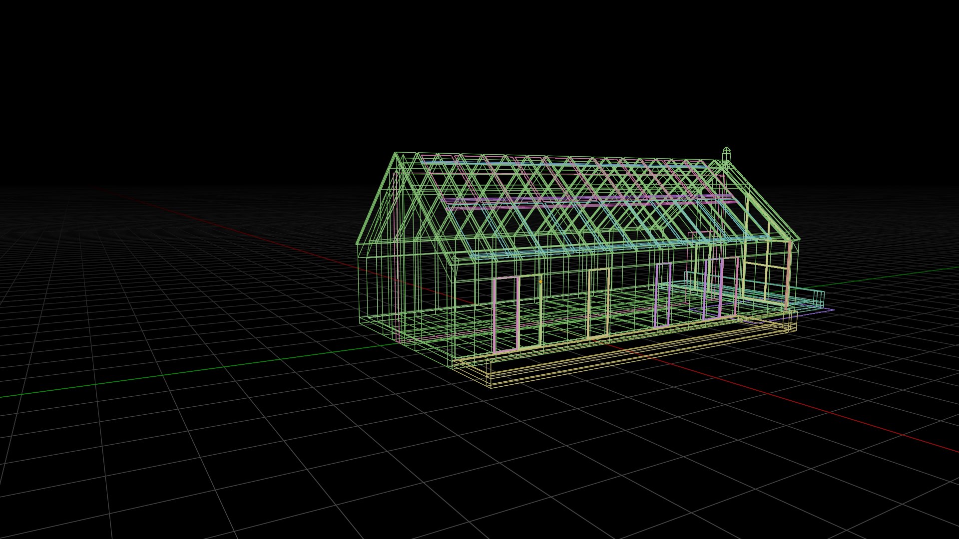 Modern House With Solar Cell 3D - TurboSquid 2266736