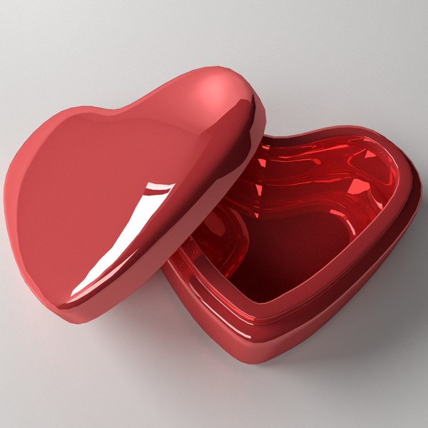 Heart Shaped Box 3D Models for Download | TurboSquid