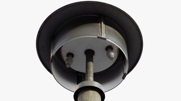 Rostocker Strassenleuchte RSL 1 - a typical East German street light 3D ...