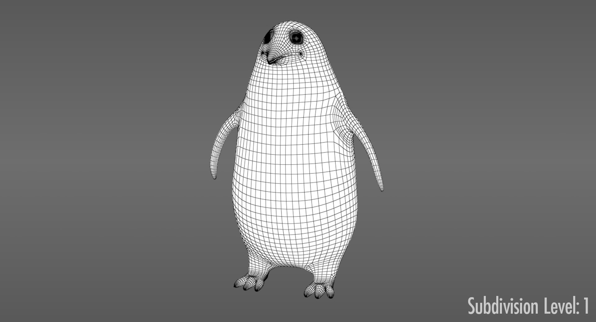 Penguin Cartoon 3D Model - TurboSquid 1256668