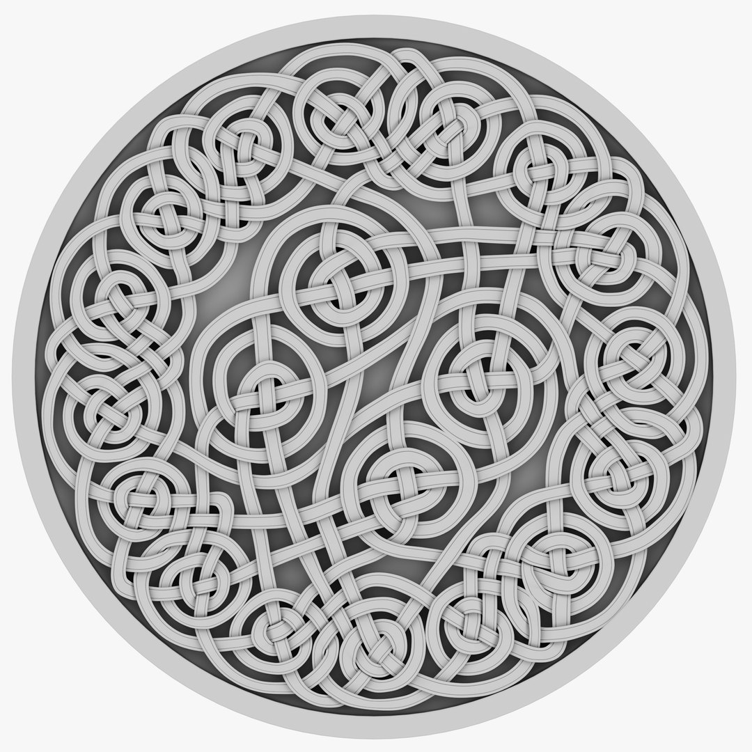 3D Celt Celtic Ornament Model - TurboSquid 1606856