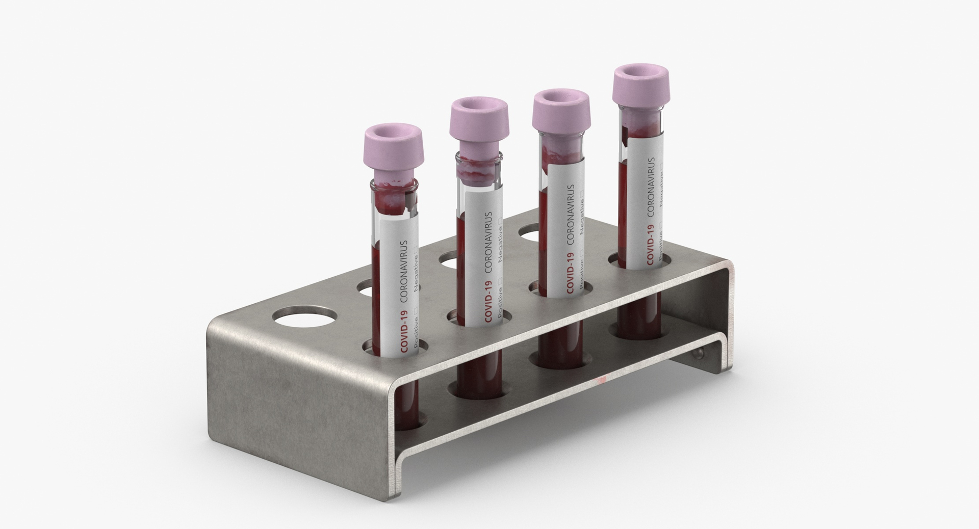 3D Coronavirus Blood Samples Collection 04 - 3 Models Model ...