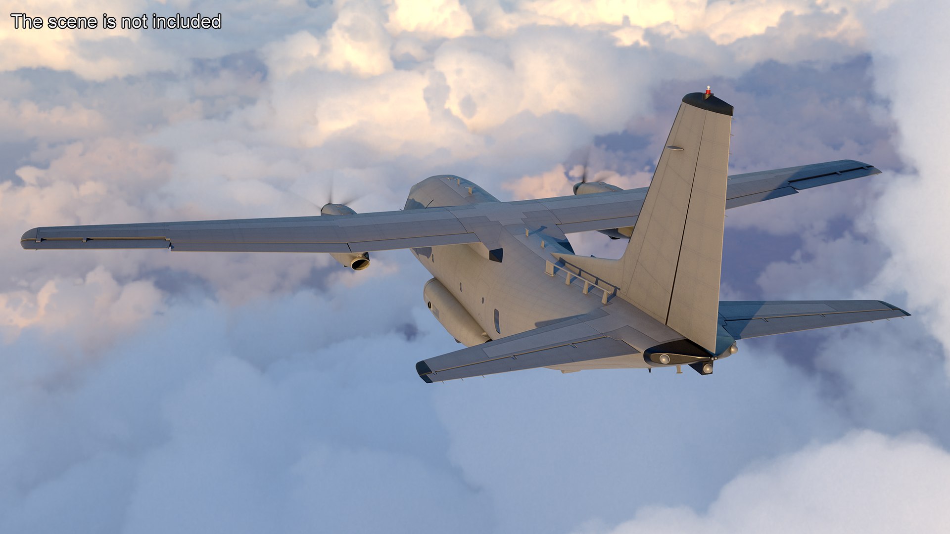 Multi-mission Aircraft Grey Rigged For Maya 3D Model - TurboSquid 2344274