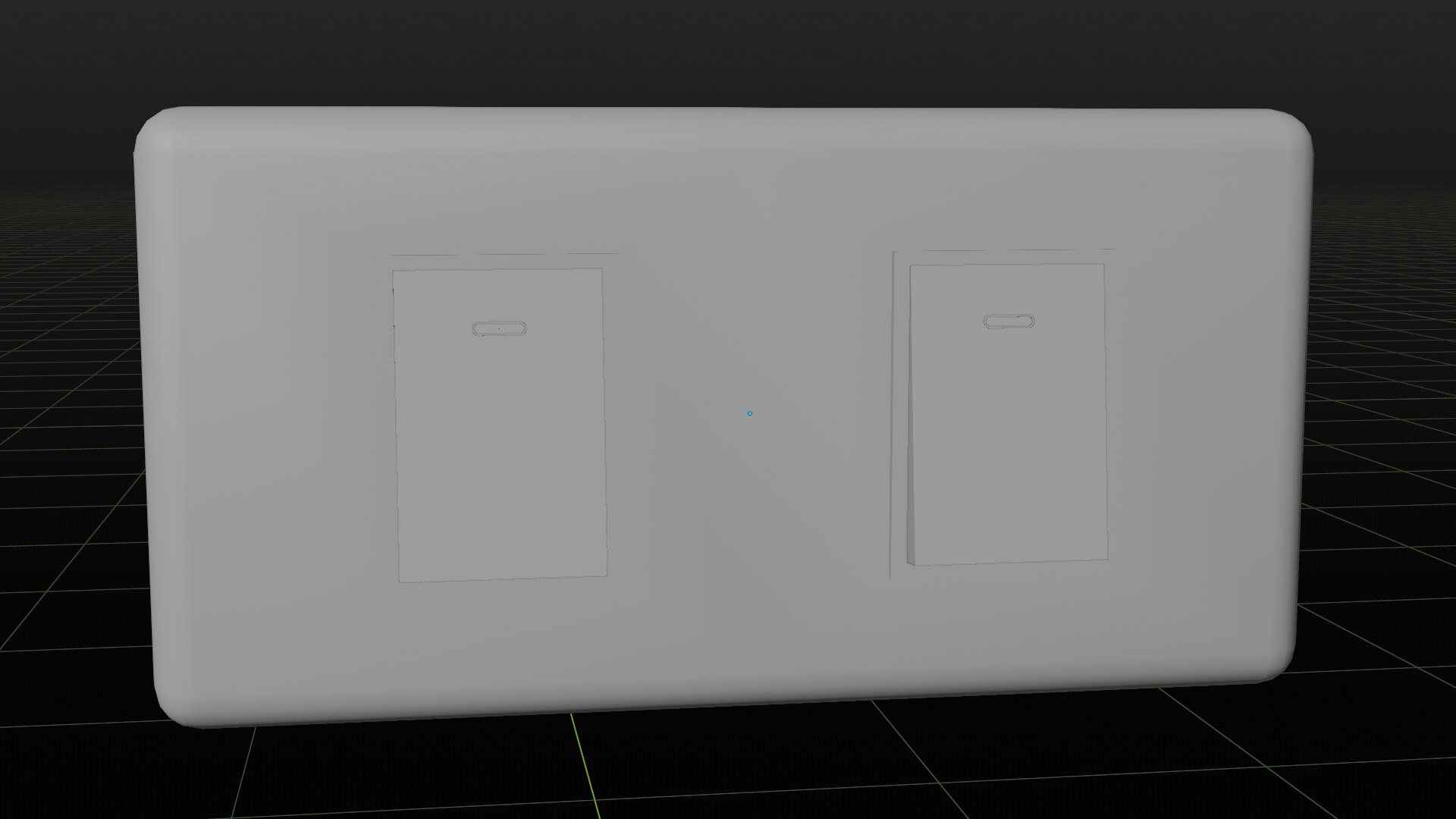 Free Simple Twin Light Switches 3D Model - TurboSquid 2080333