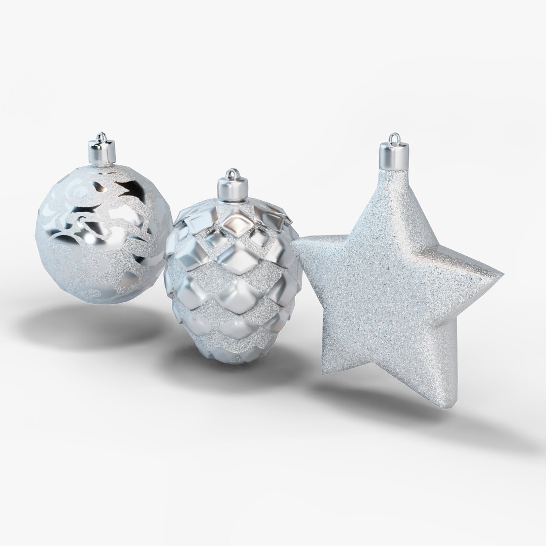 3D Decorations Christmas - TurboSquid 1672183