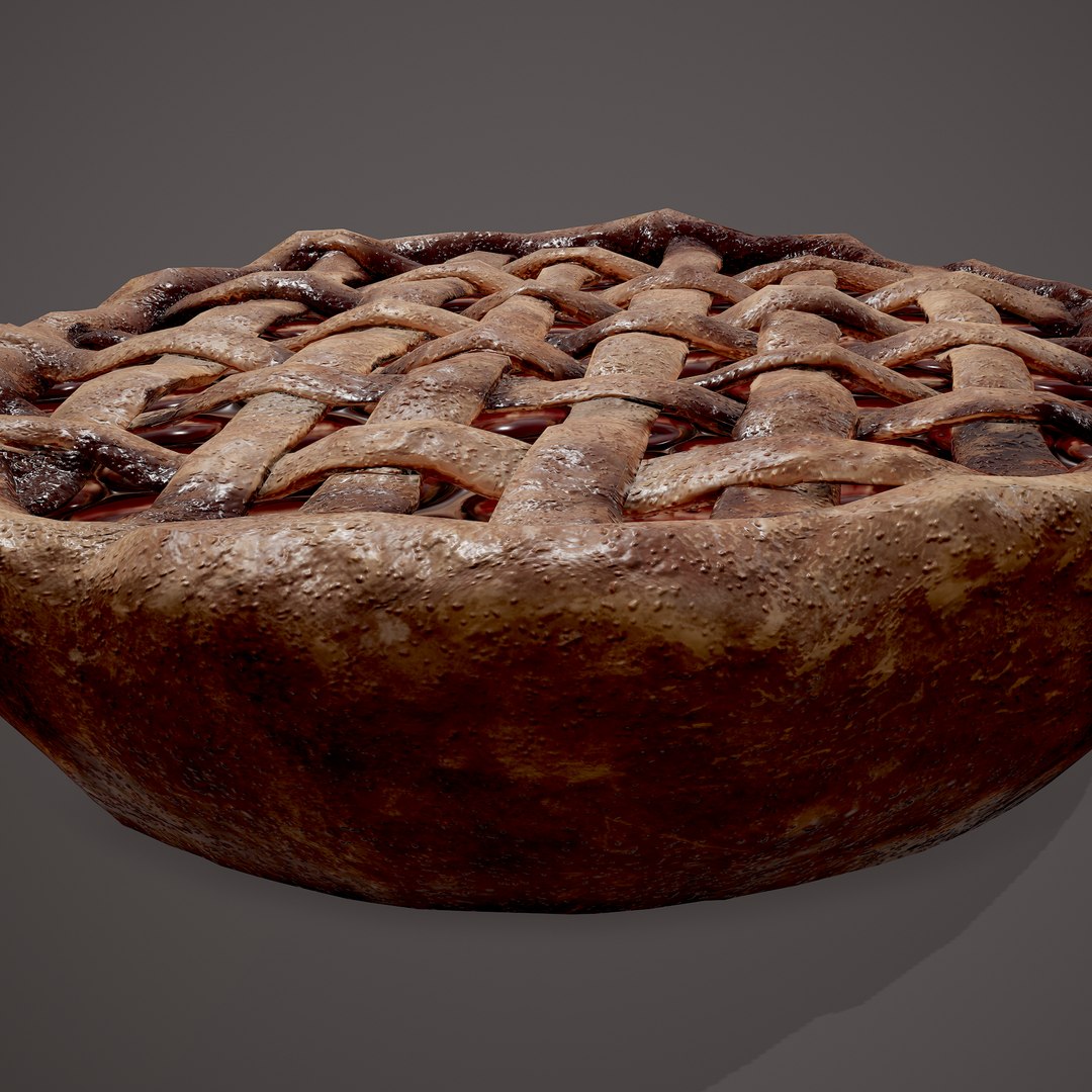 3D Cherry Pie Model - TurboSquid 1690519