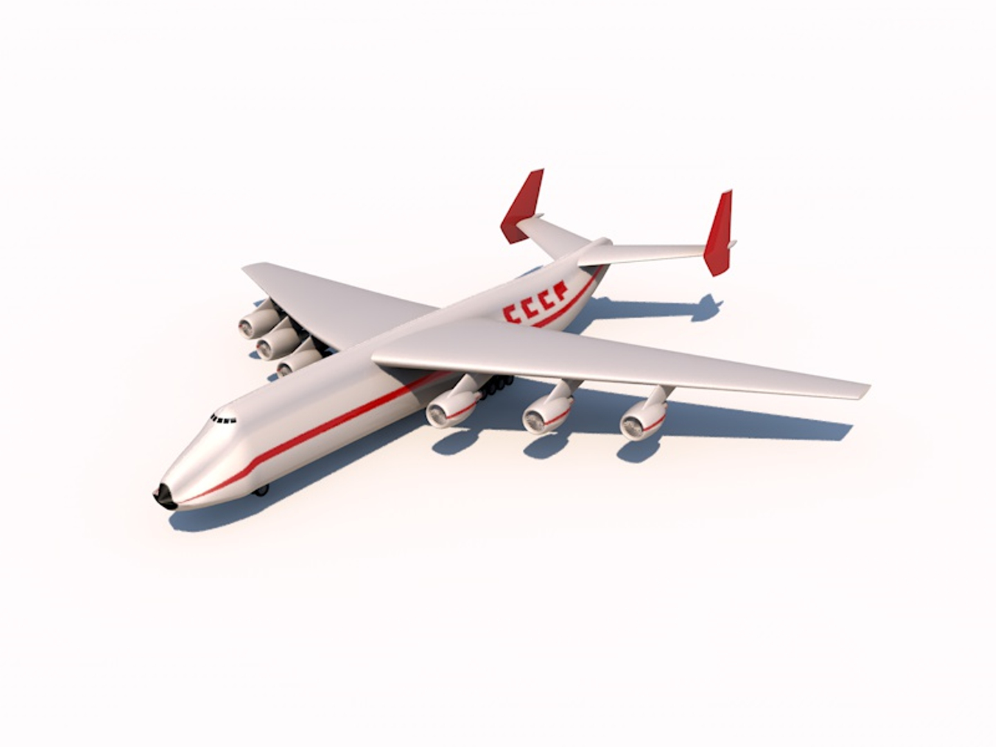 3d model antonov an-225 mriya