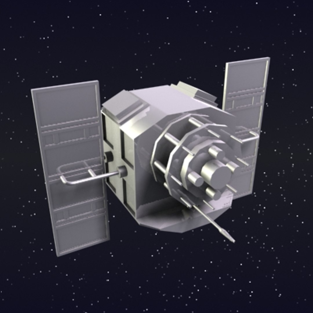 Satellites Space 3d Model
