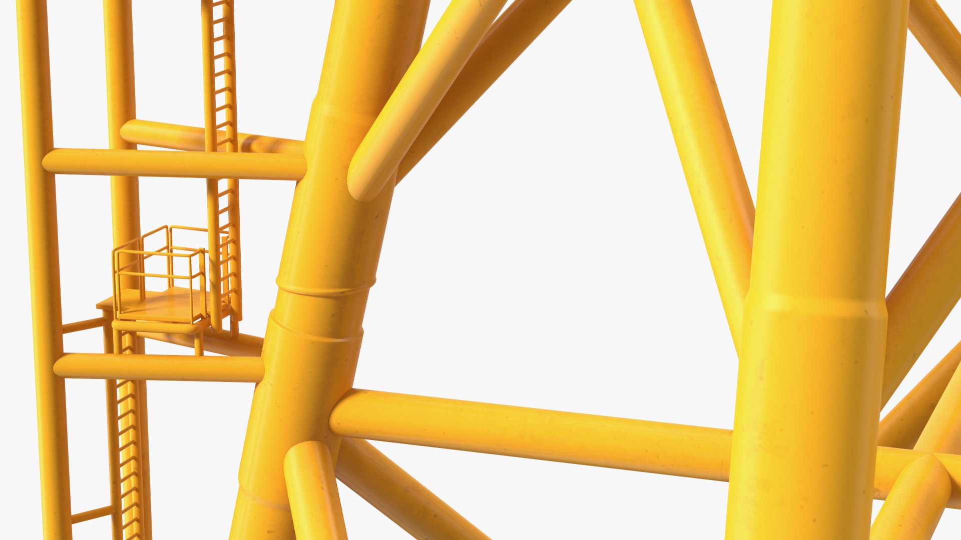 Offshore Support Structure 3D model - TurboSquid 1797877