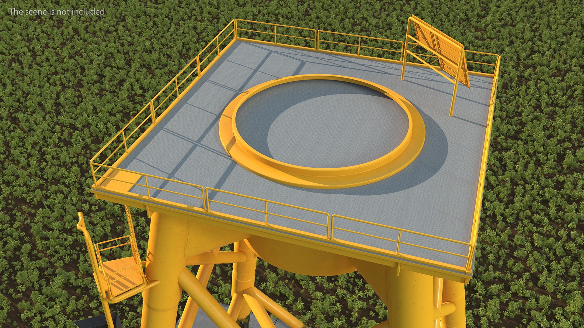 Offshore Support Structure 3D model - TurboSquid 1797877