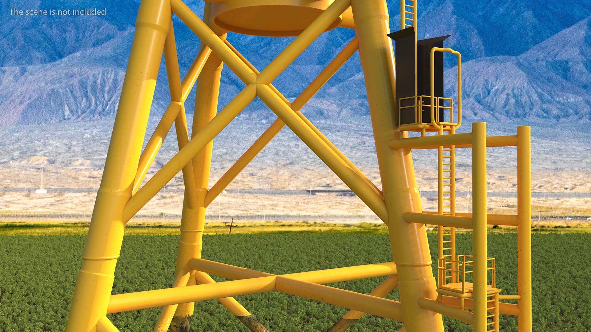 Offshore Support Structure 3D model - TurboSquid 1797877