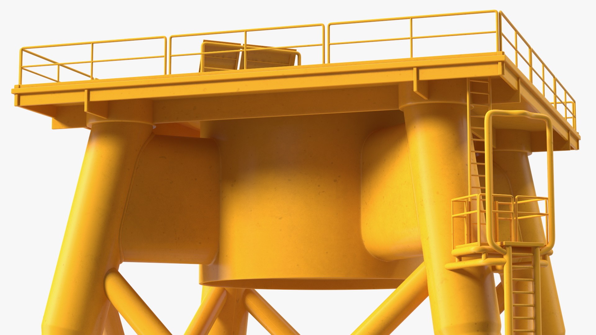 Offshore Support Structure 3D model - TurboSquid 1797877