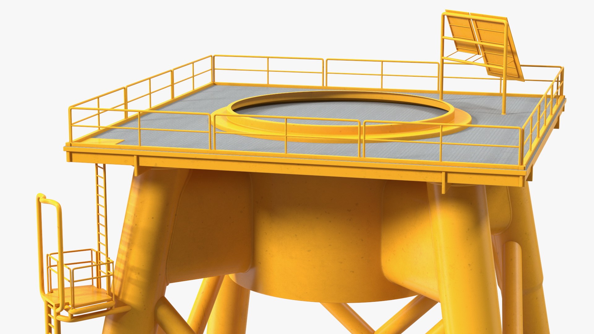 Offshore Support Structure 3D model - TurboSquid 1797877