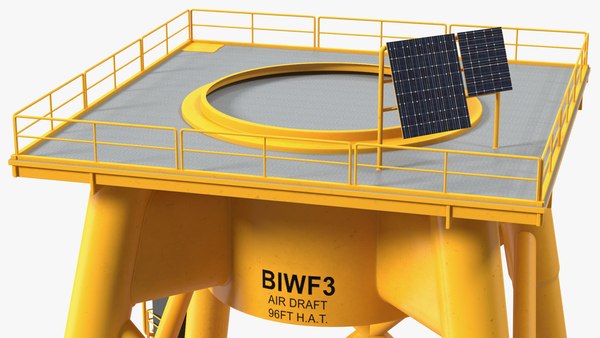 Offshore Support Structure 3D model - TurboSquid 1797877