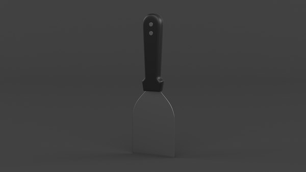 Free 3D Steel Spatula model - TurboSquid 2004715
