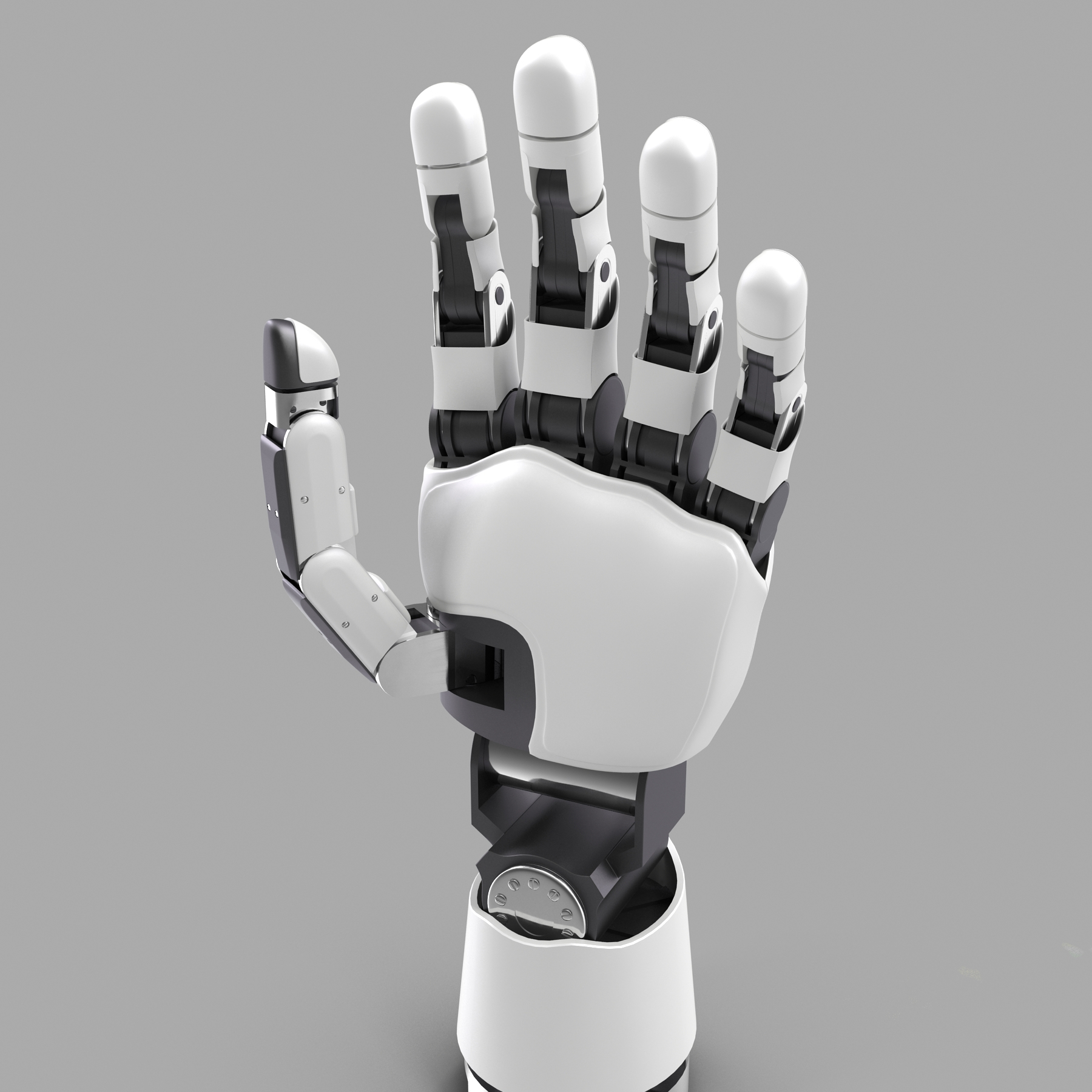 3d modular prosthetic limb model
