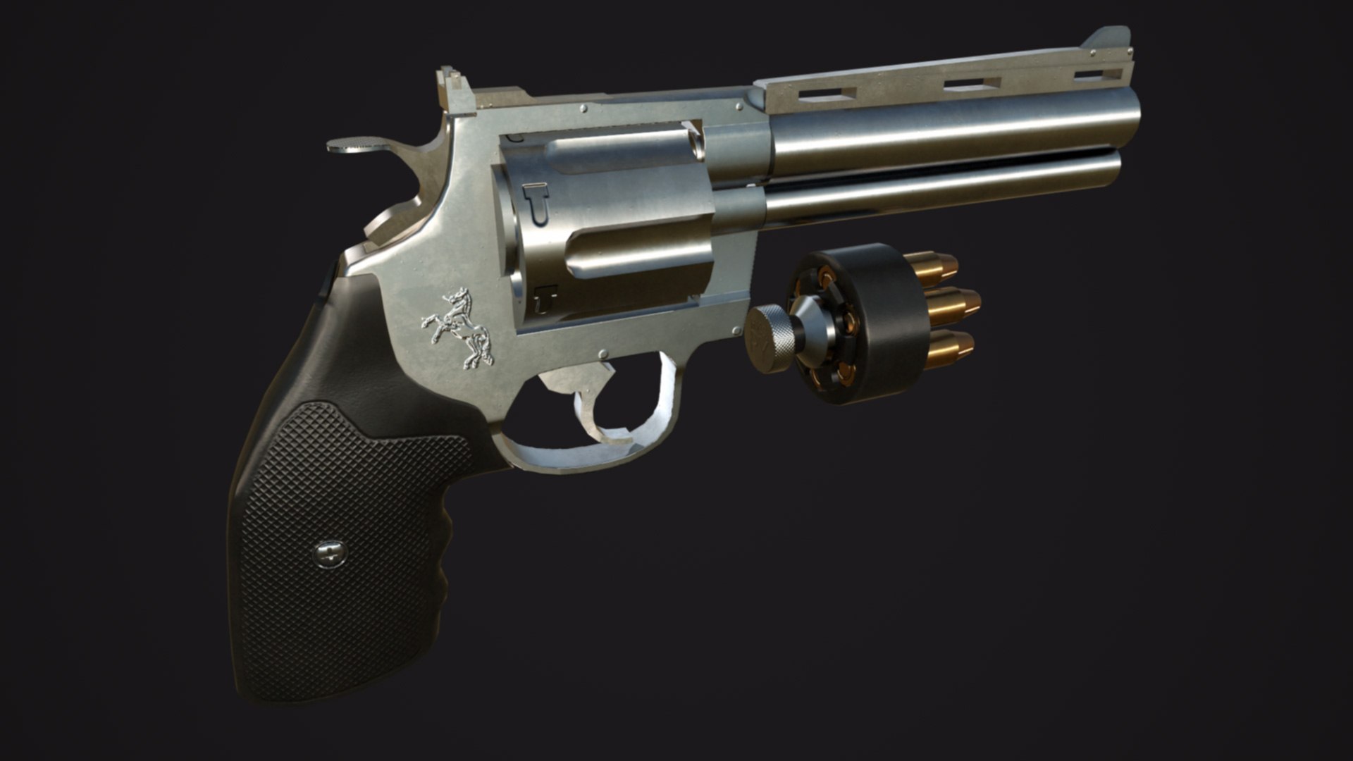 Colt Python 357 Revolver 3D - TurboSquid 2068047