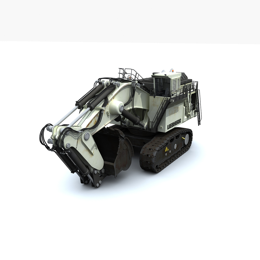 3d mining vehiles model