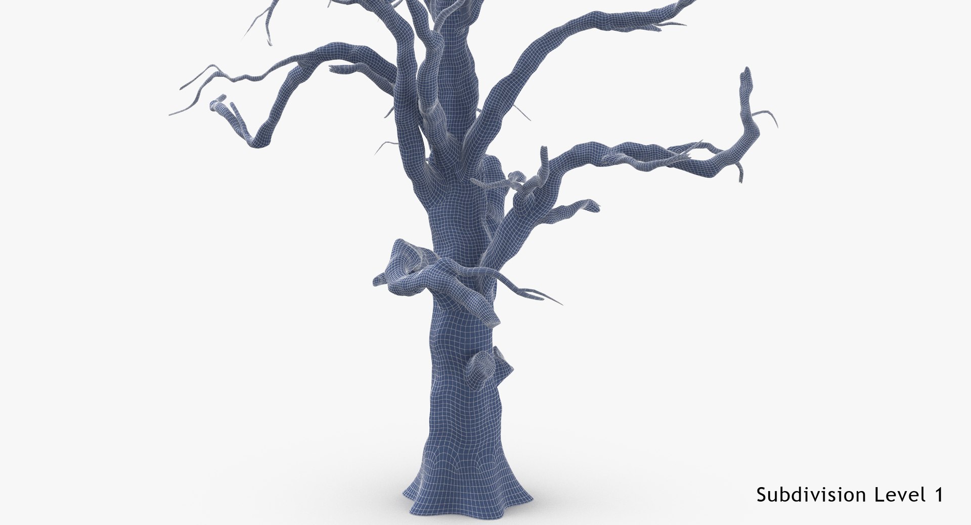 old dead tree 03 3d model