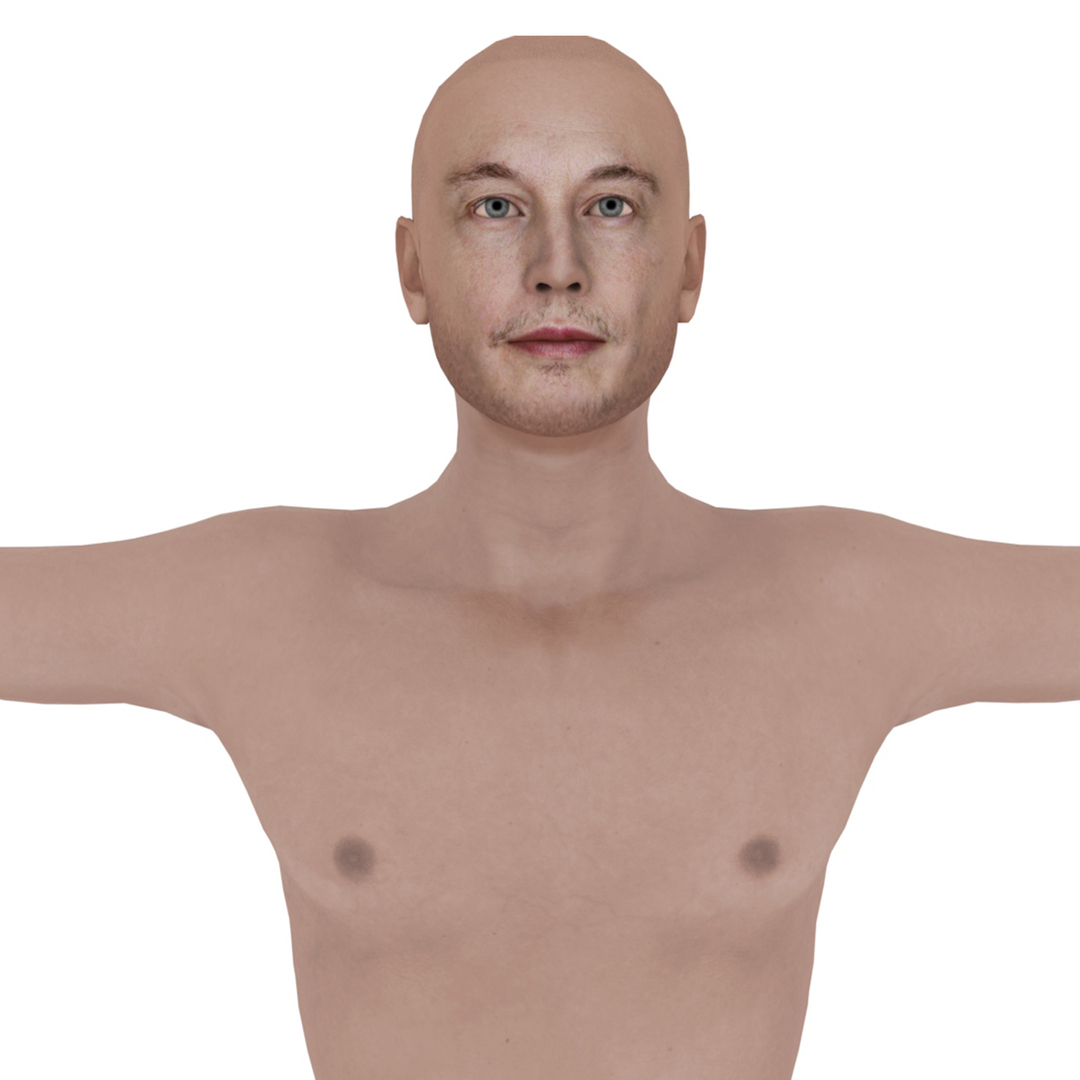 Elon musk model - TurboSquid 1728570