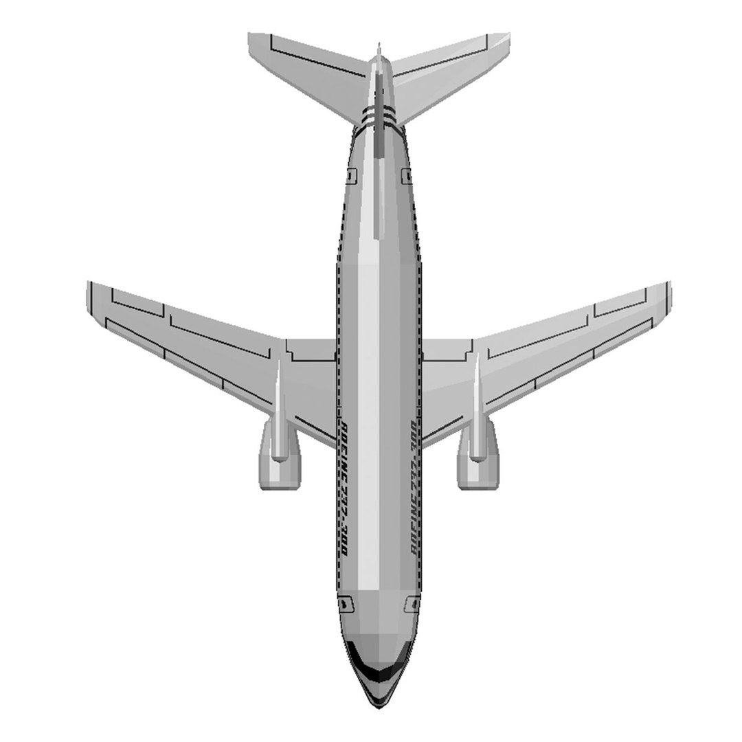 Autocad Boeing 737 3D Model - TurboSquid 1151634