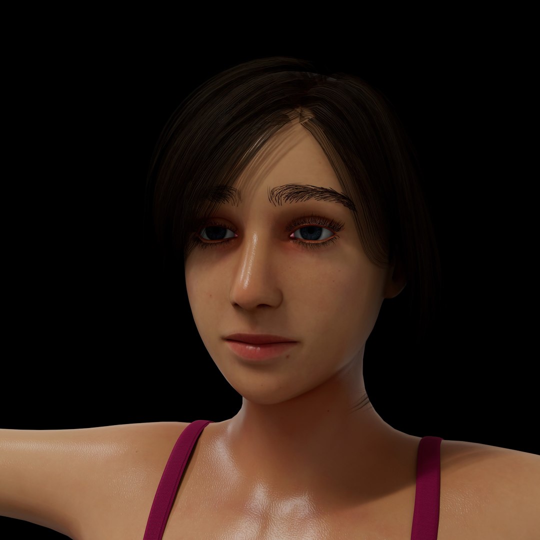 3D Model Jane 3D Model - TurboSquid 1716675