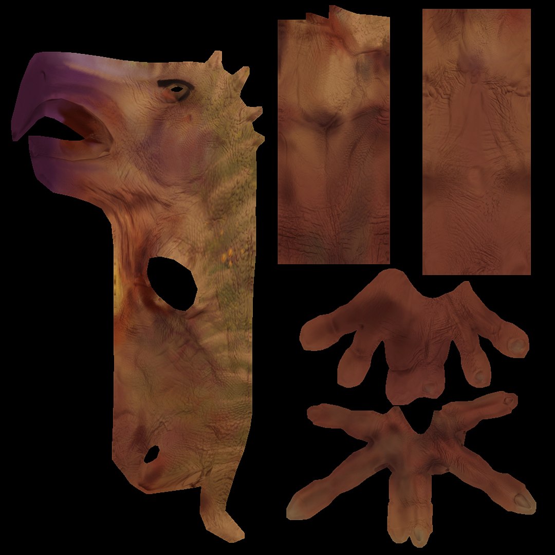 3d Humasour Creature