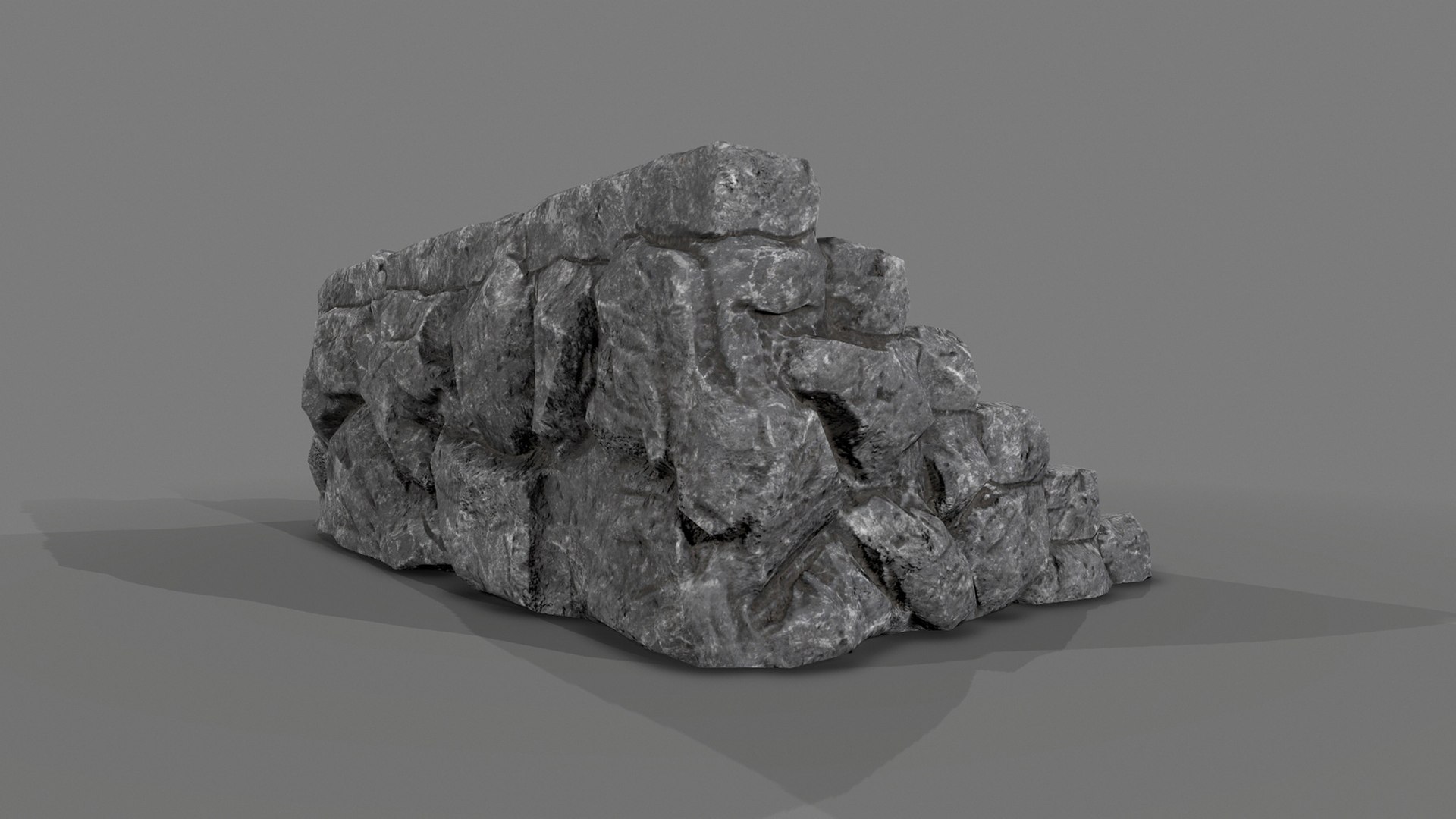 Rock Stairs 3D Model - TurboSquid 1748204
