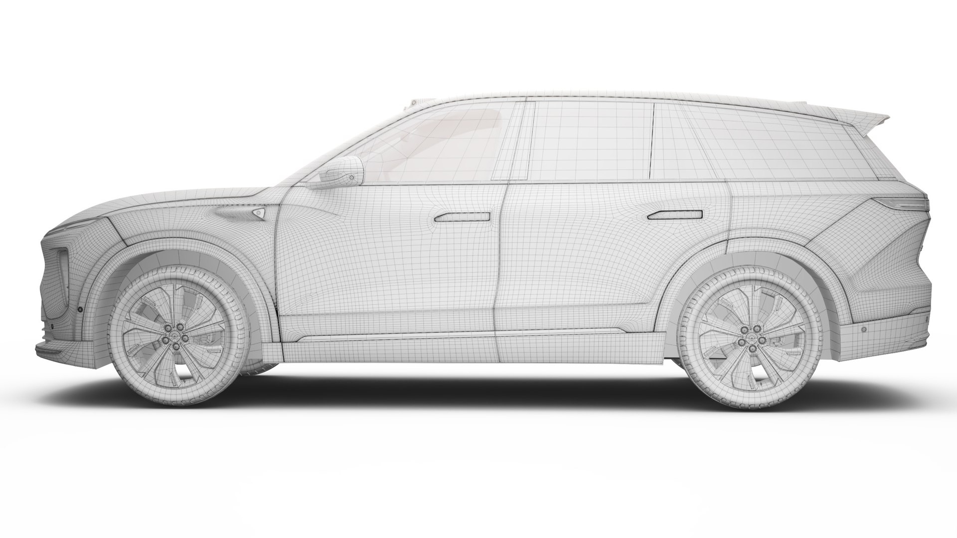 2023 NIO ES8 3D Model - TurboSquid 2160239