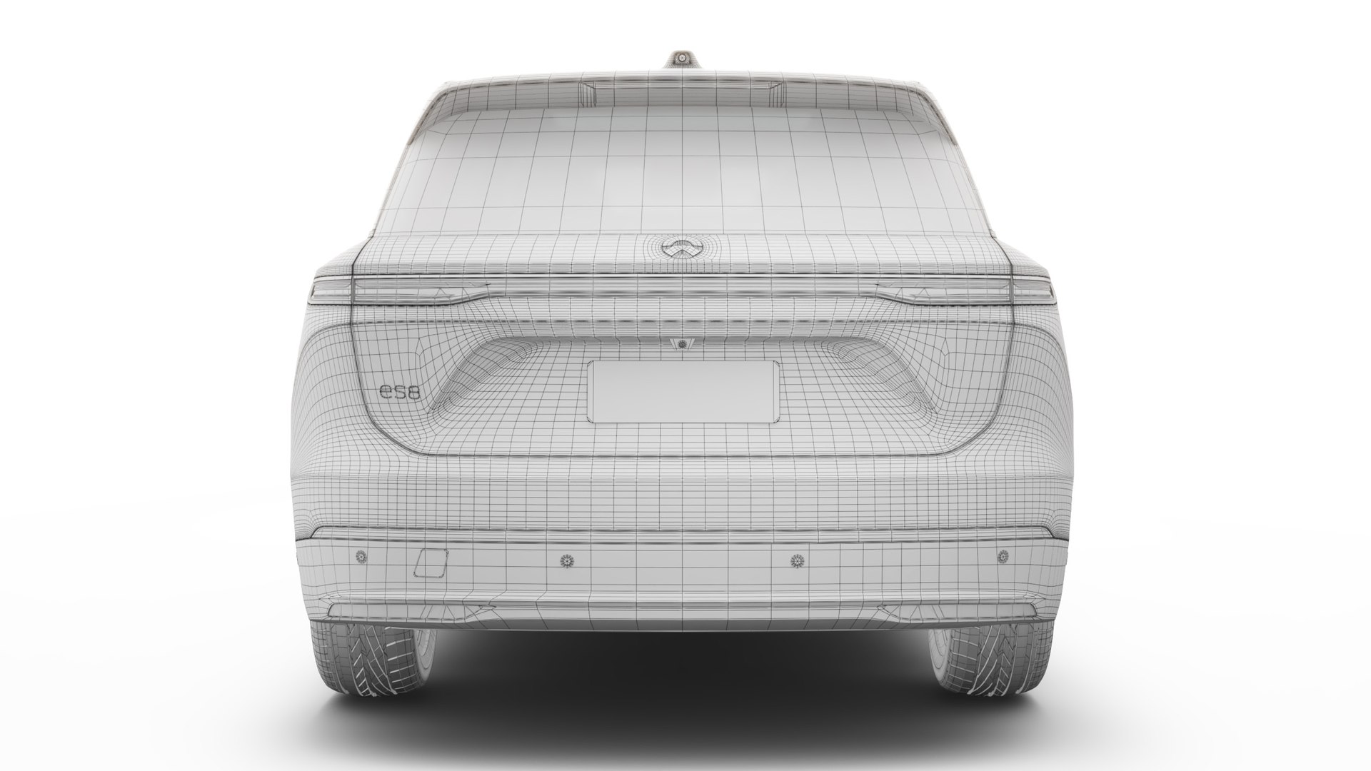 2023 NIO ES8 3D Model - TurboSquid 2160239