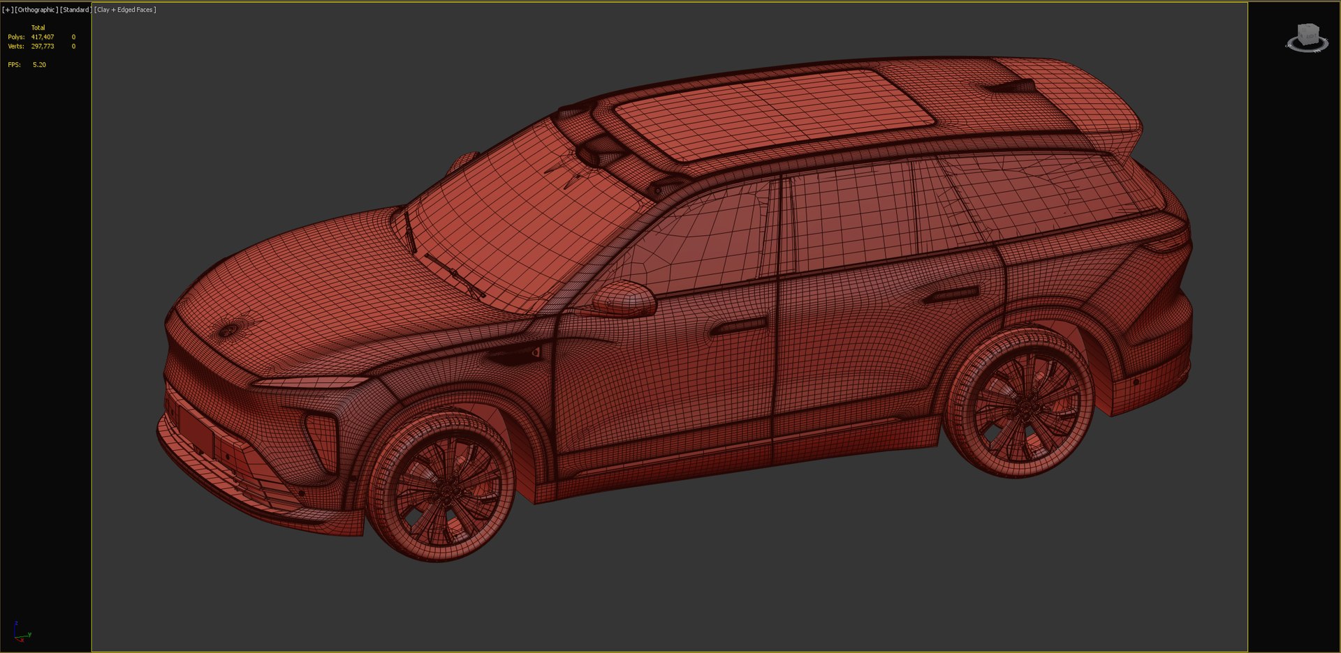 2023 NIO ES8 3D Model - TurboSquid 2160239