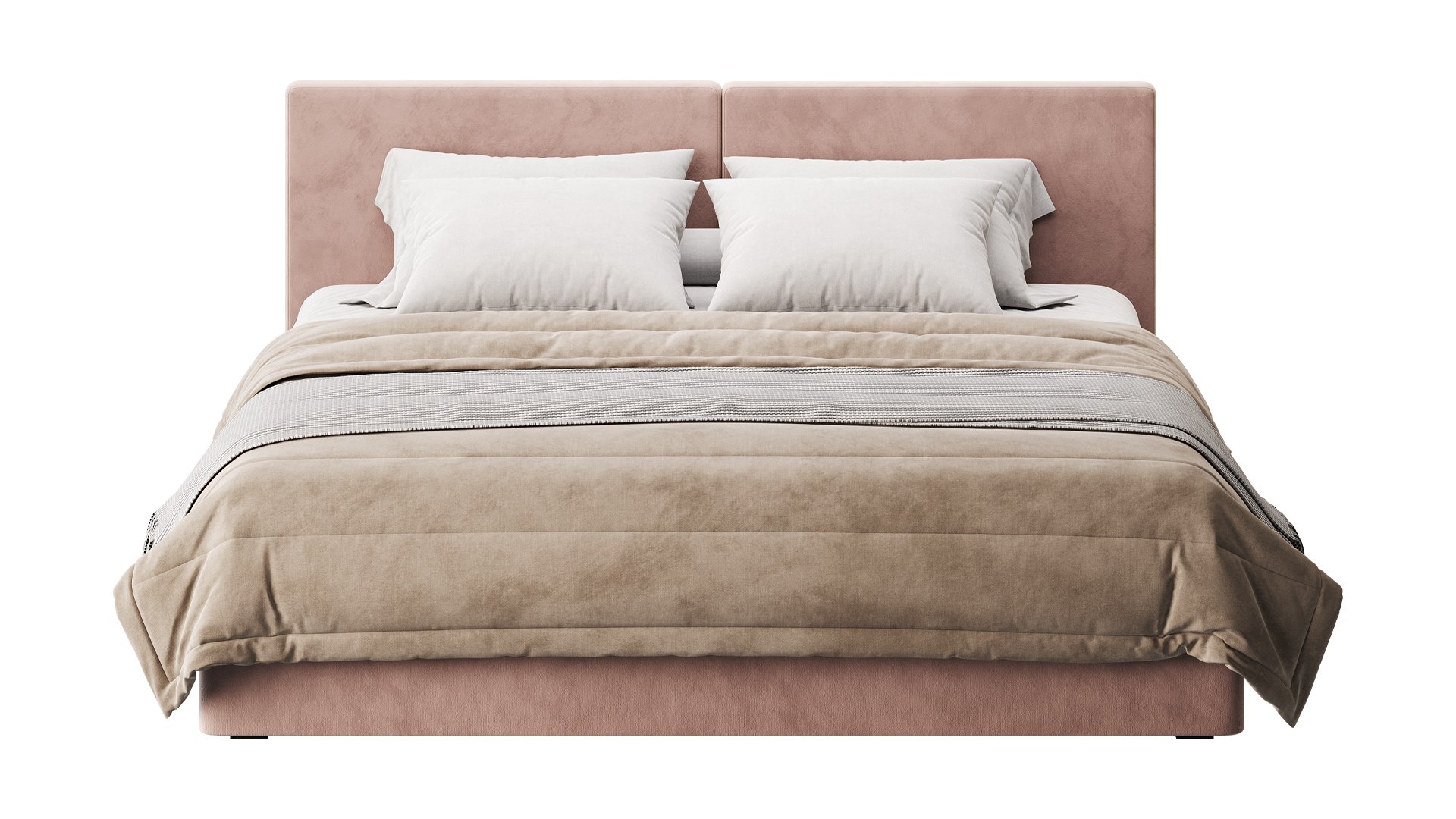 3D Model Bed LUiza Grand - TurboSquid 2325655
