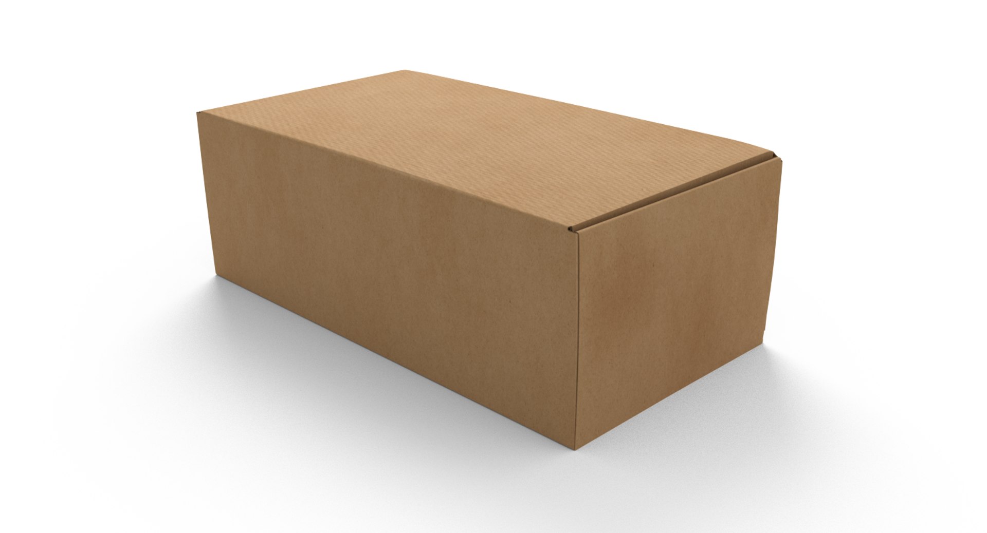 3D Corrugated Mailing Box 3 - TurboSquid 1333453