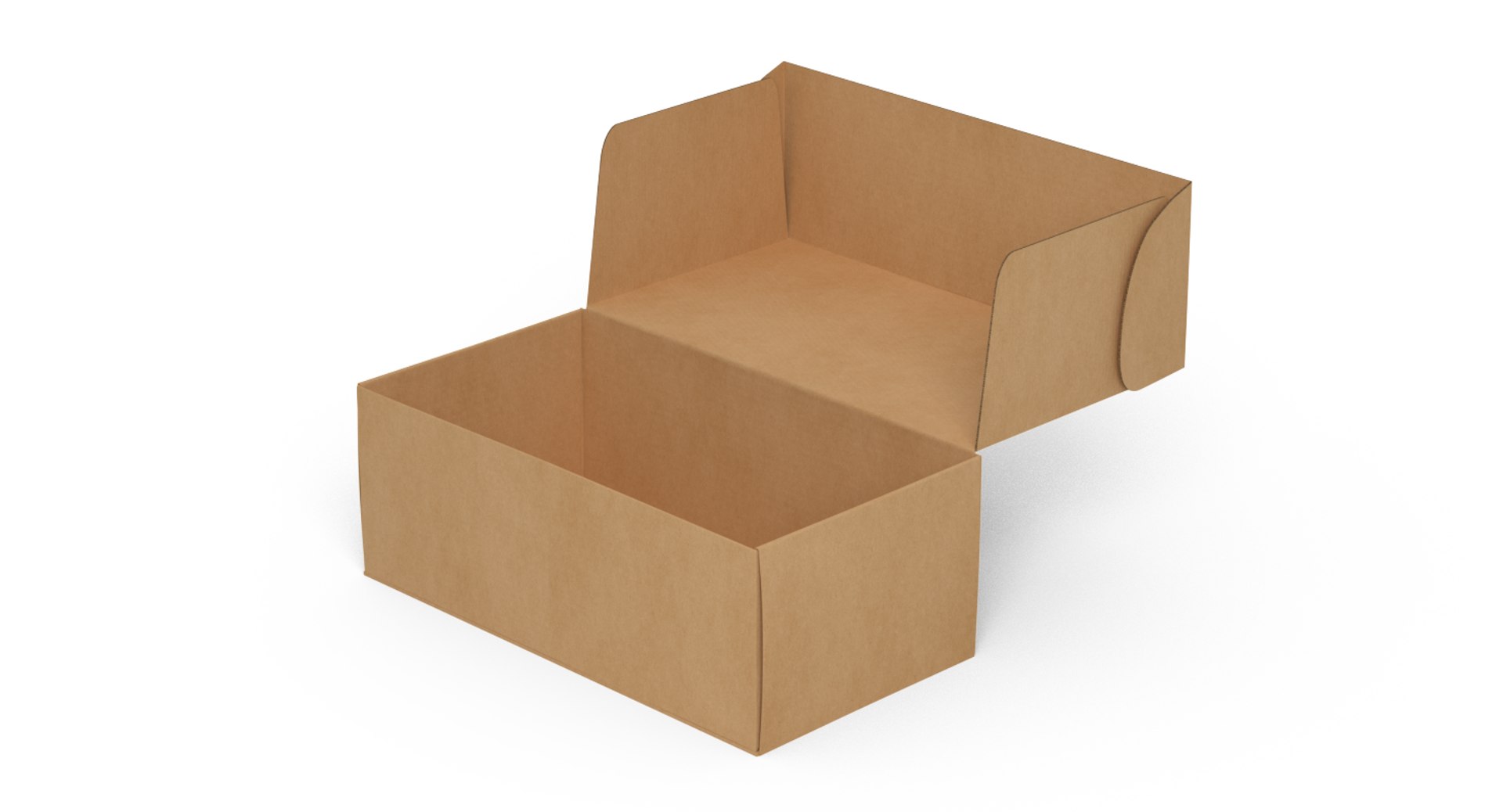 3D Corrugated Mailing Box 3 - TurboSquid 1333453